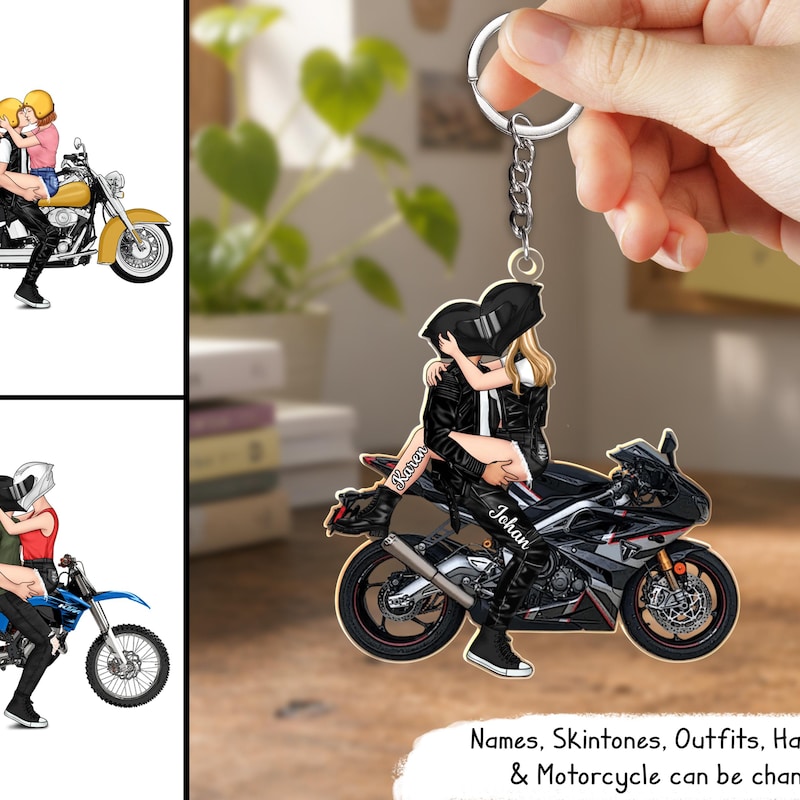 Couple Kissing Motorcycle - Etsy