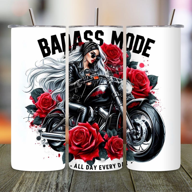 Harley Babe Tumbler Wrap - Etsy