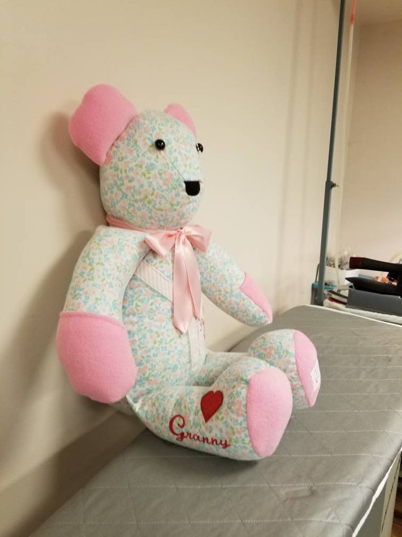 Personalized Memory Bear - Etsy