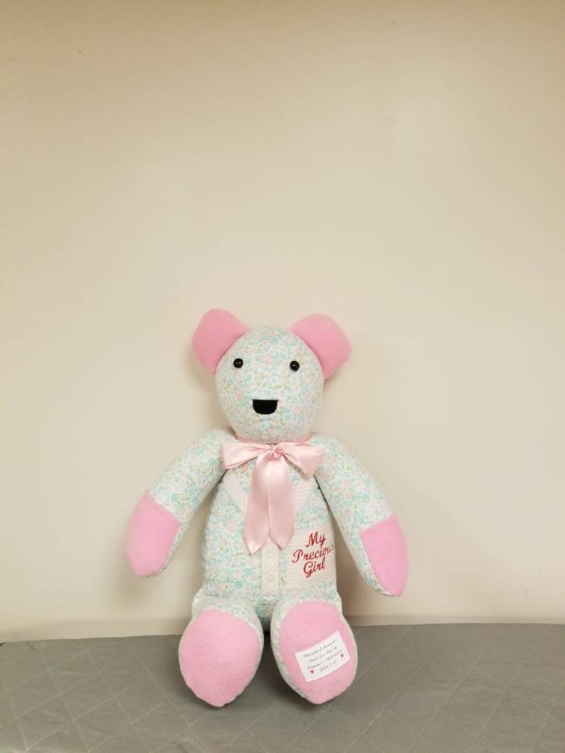 Personalized Memory Bear - Etsy