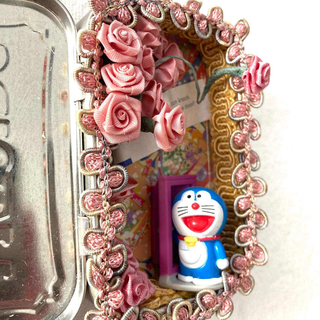 Little Doraemon Shrine, Robocat, Blue Cat, Magnetic - Etsy