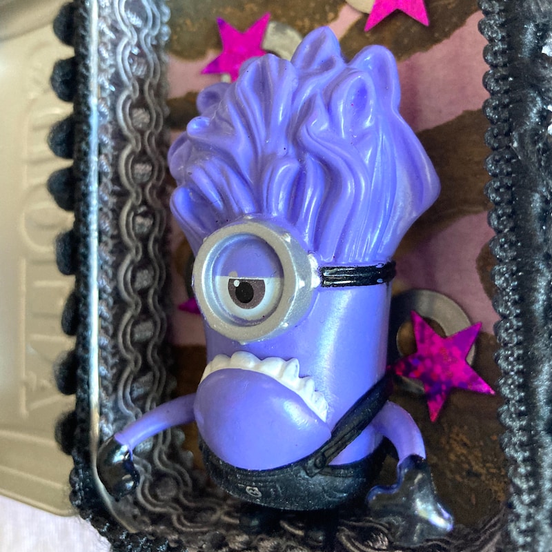 Paarse minion - Etsy Nederland