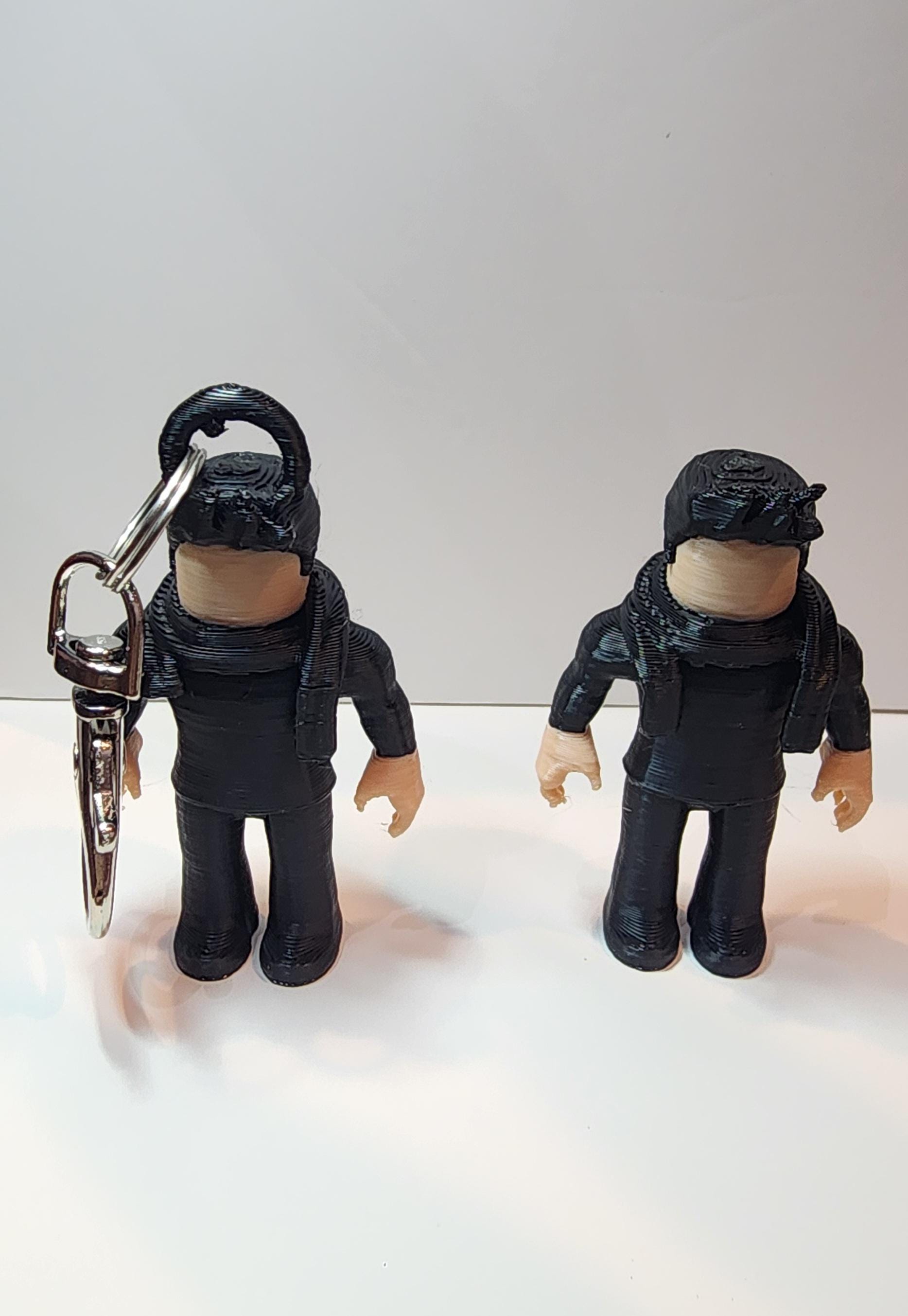 Custom Roblox Character Keychain and Mini - Etsy