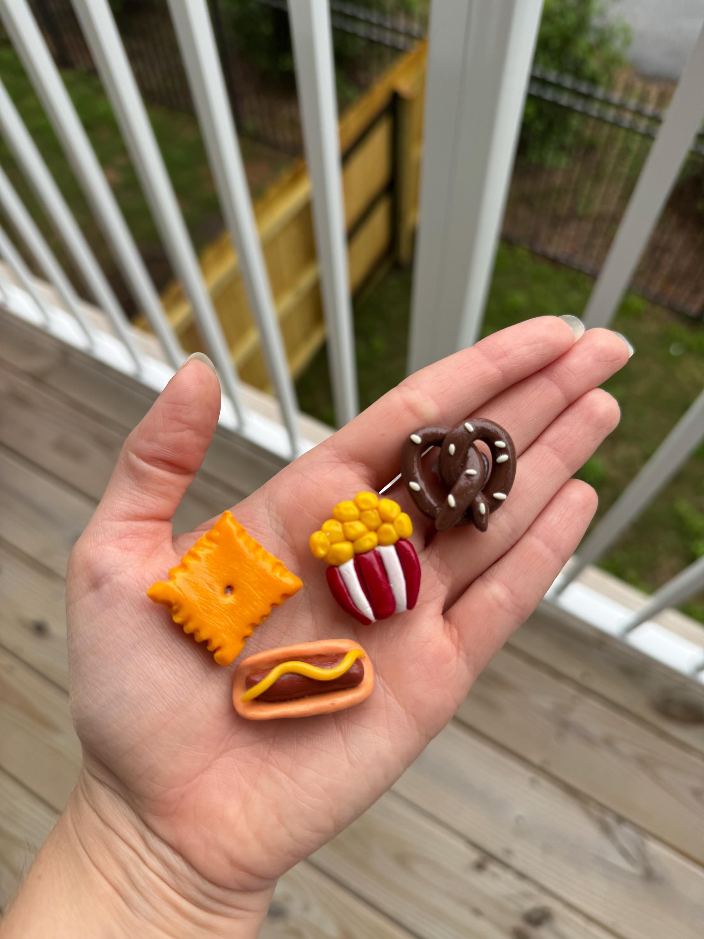 Handmade Clay Fridge Magnets | Quirky Fridge Magnets | Food Magnets ...