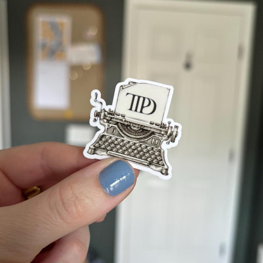 TTPD Typewriter -- Who Uses Typewriters Anyway? -- Taylor Swift Sticker ...
