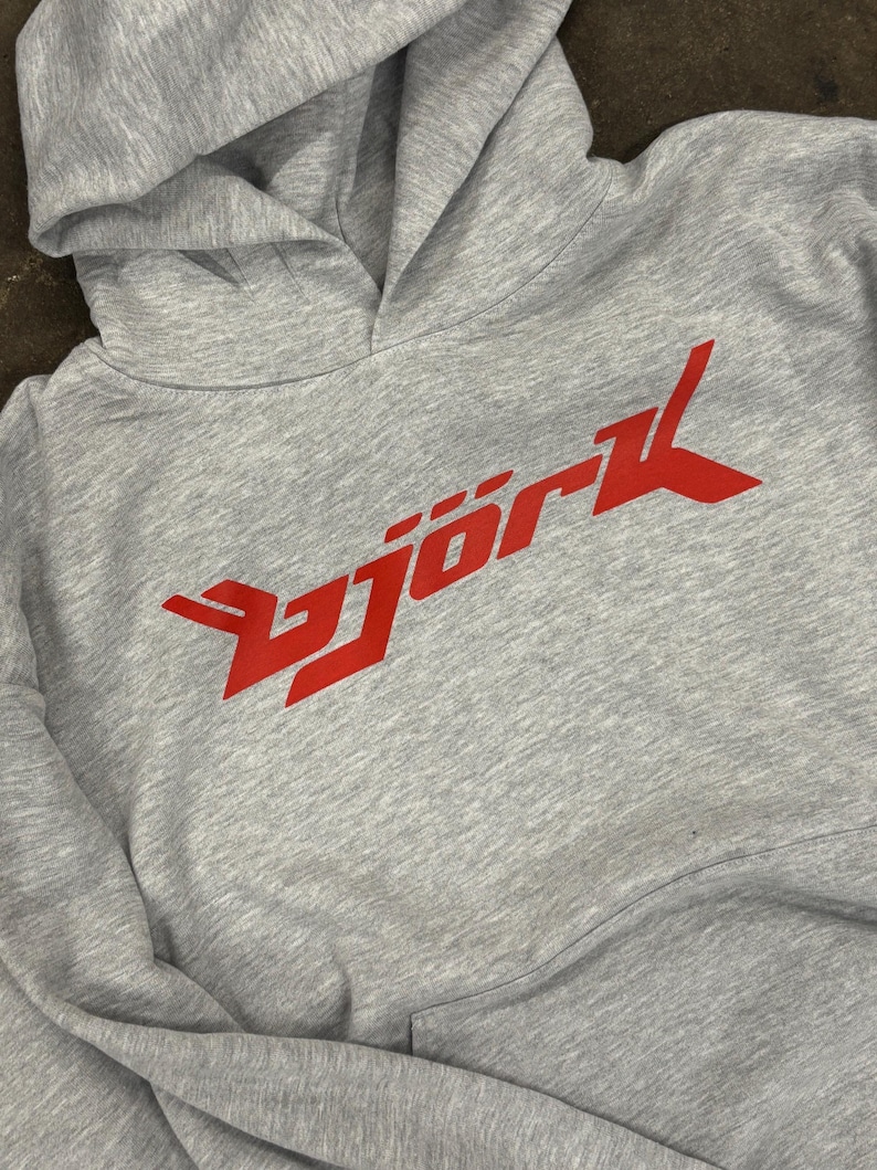 Bjork Vintage Homogenic Logo Hoodie - Etsy