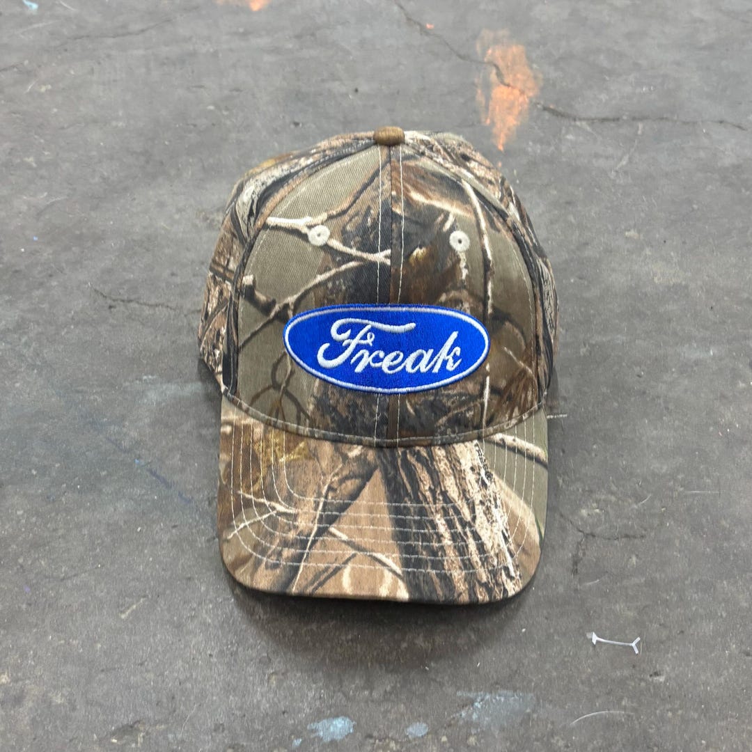 Freak Ford Style Logo Camo Hat - Etsy