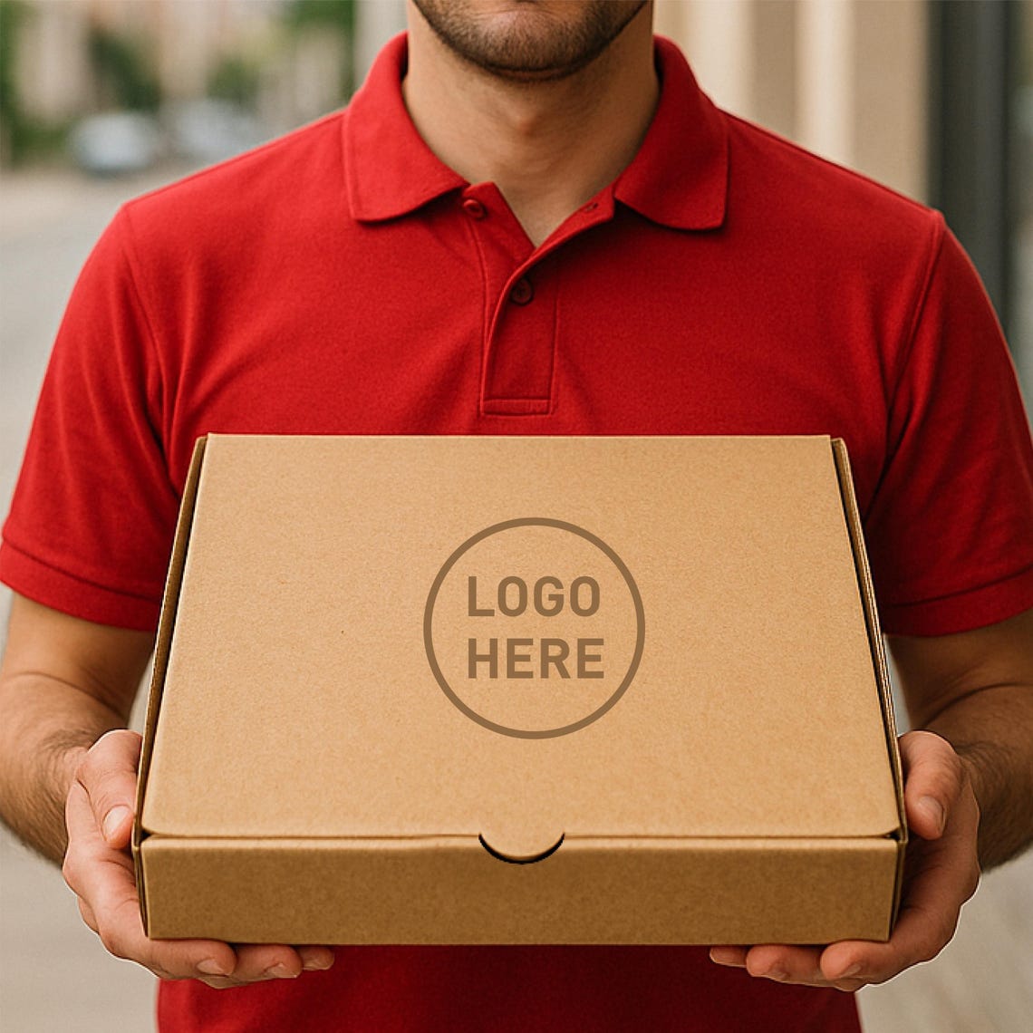 Pizza Box Dieline Template – 9.8x9.8x2 Inch, SVG, PDF, AI (digital ...