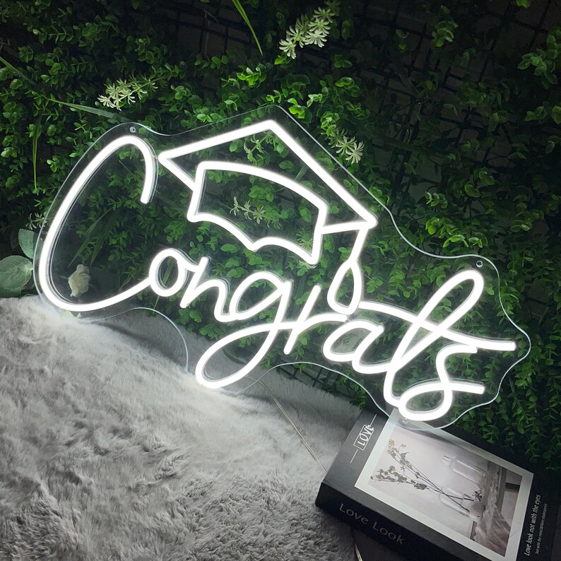 Congrats Neon Sign,congrats Grad Light, Graduation Party Decor,prom ...