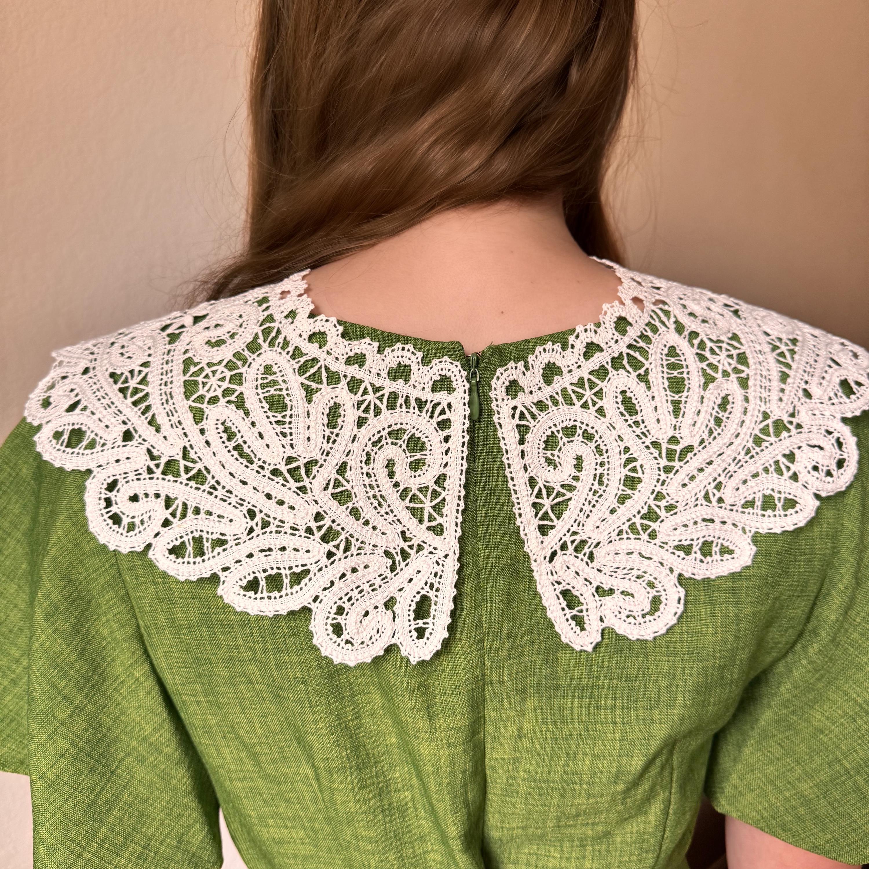 Victorian Elegance – Handmade Vologda Russian Bobbin Lace Collar - Etsy