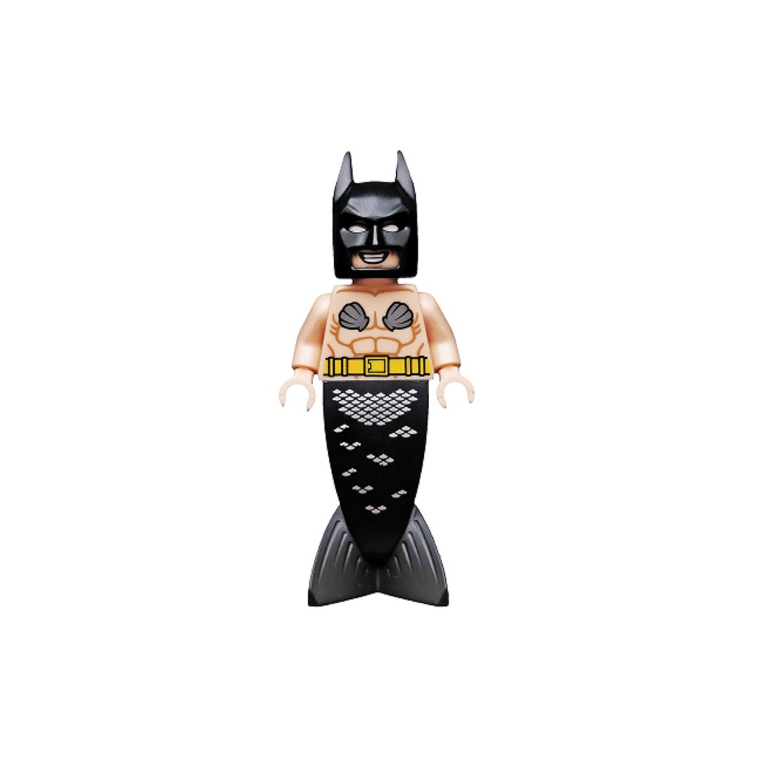 Minifigure Mermaid Batman From Batman - Etsy