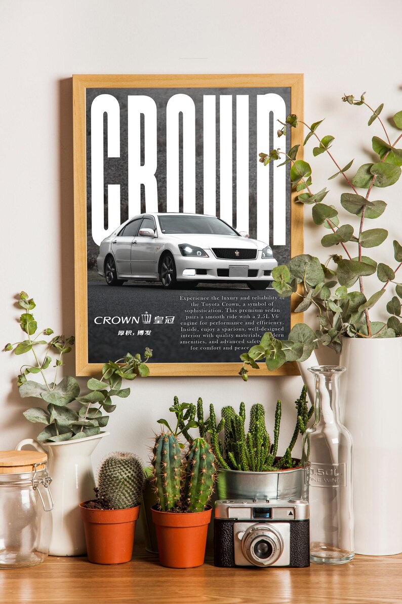 Toyota Crown Poster - Etsy