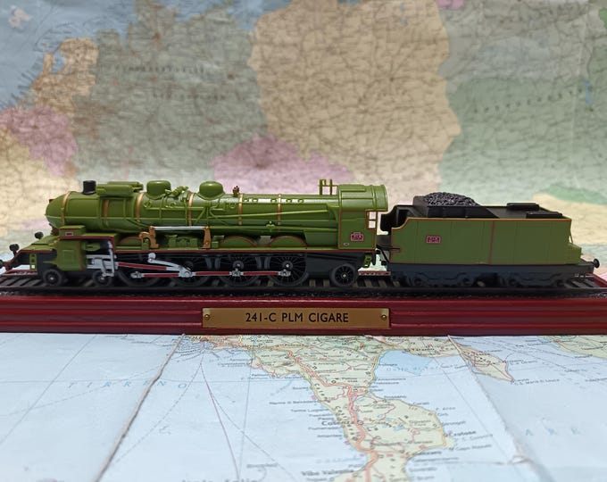 Locomotive 241-C PLM CIGARE France, French Locomotive From the 1930s ...