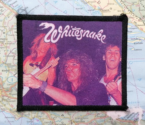 WHITESNAKE Metal Band - Rare Vintage original Band em… - Gem