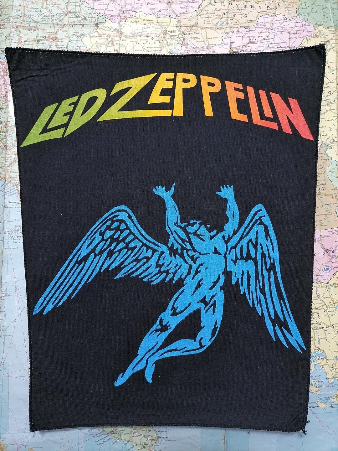 LED ZEPPELIN Physical Graffiti - Rare Vintage Original Backpatch for ...