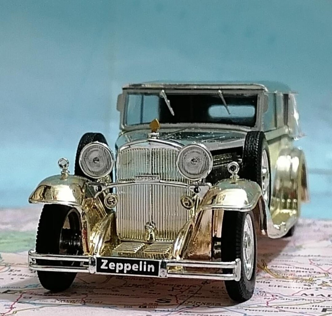 MAYBACH V12 VS8 Zeppelin 1930, Vintage Diecast 1:43 Scale Model Mint ...
