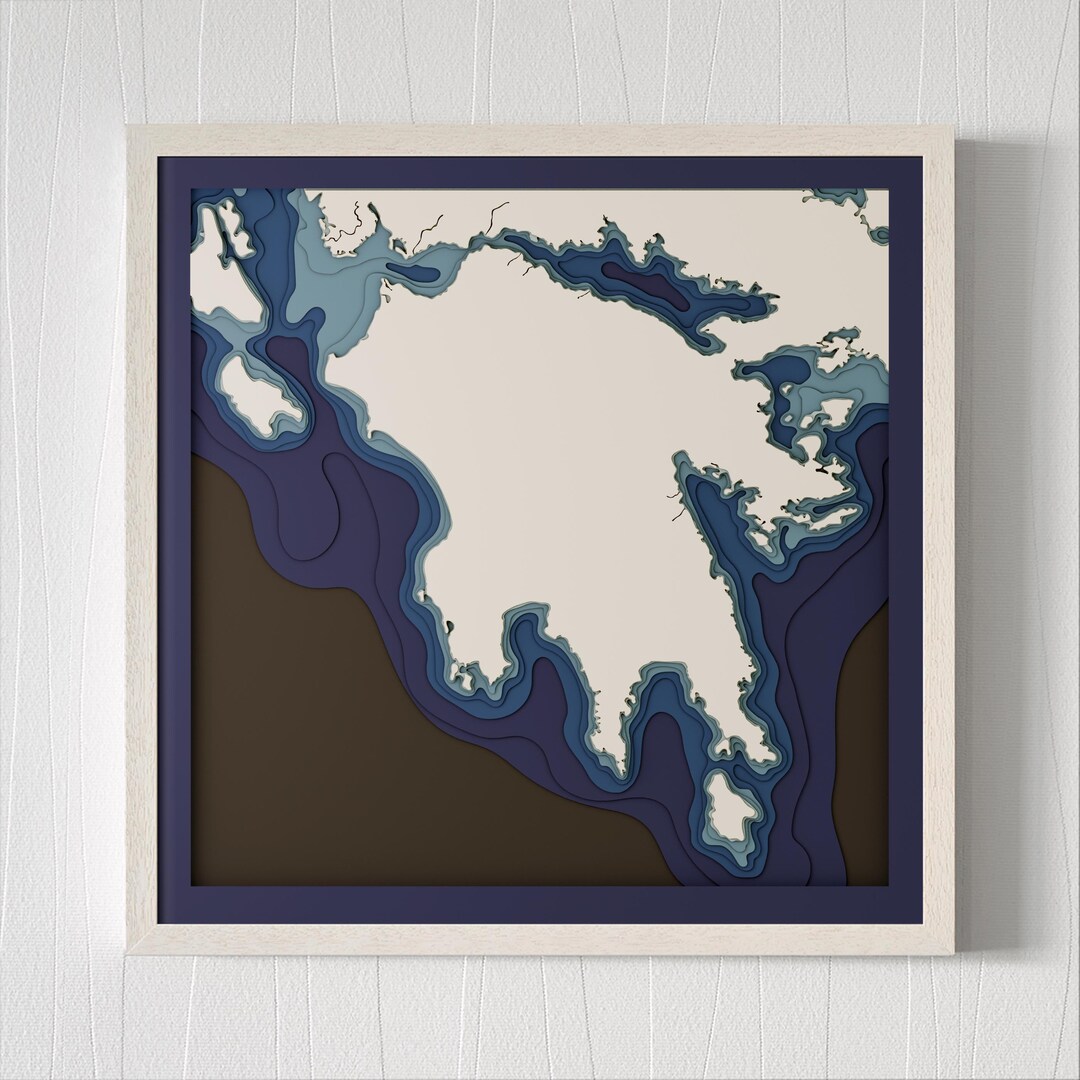 3D Map of Tripoli, Greece - Etsy