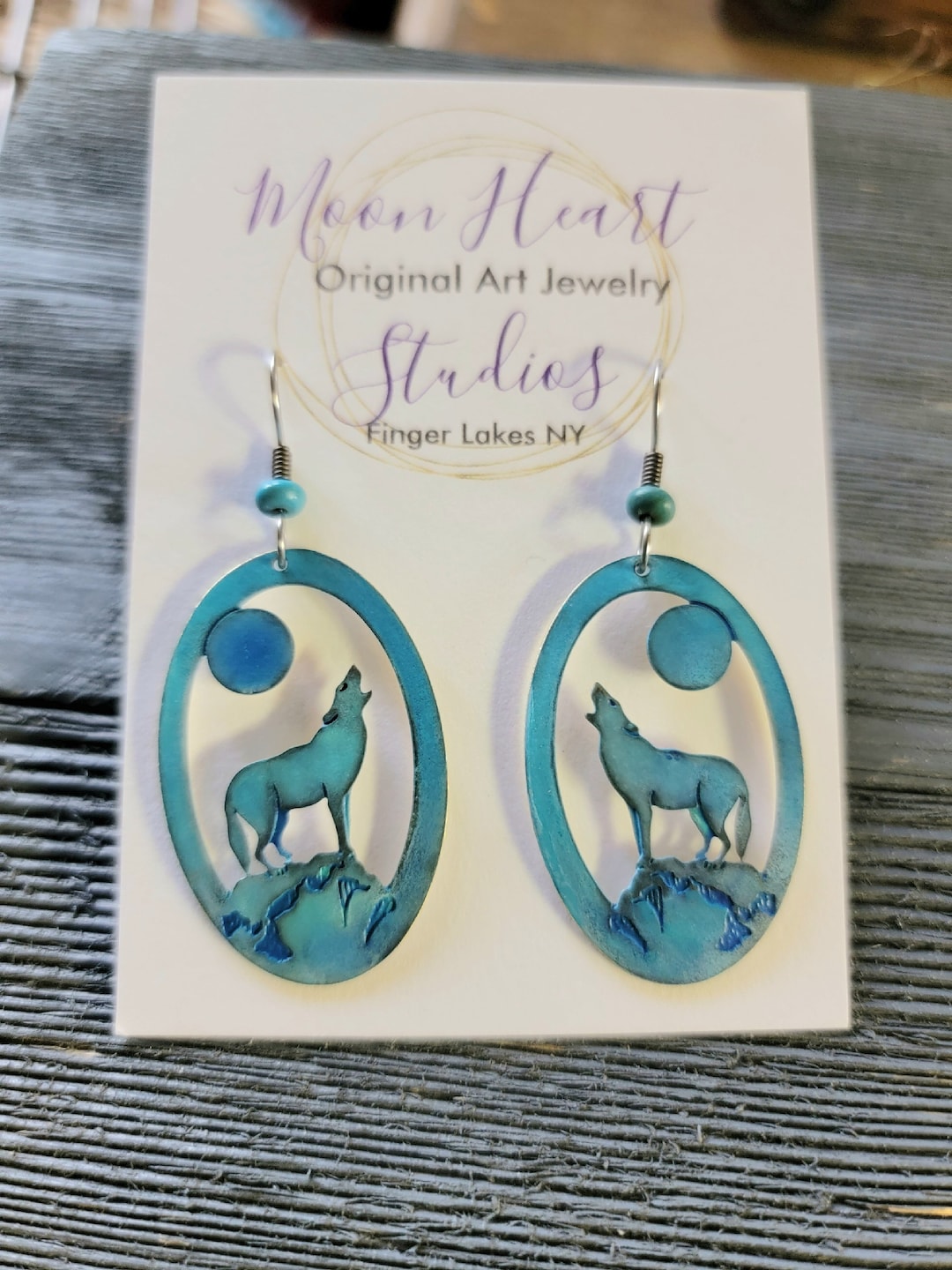 Wolf Jewelry, Turquoise , Animal Totem Wolf , Howling Wolf, Art Jewelry ...