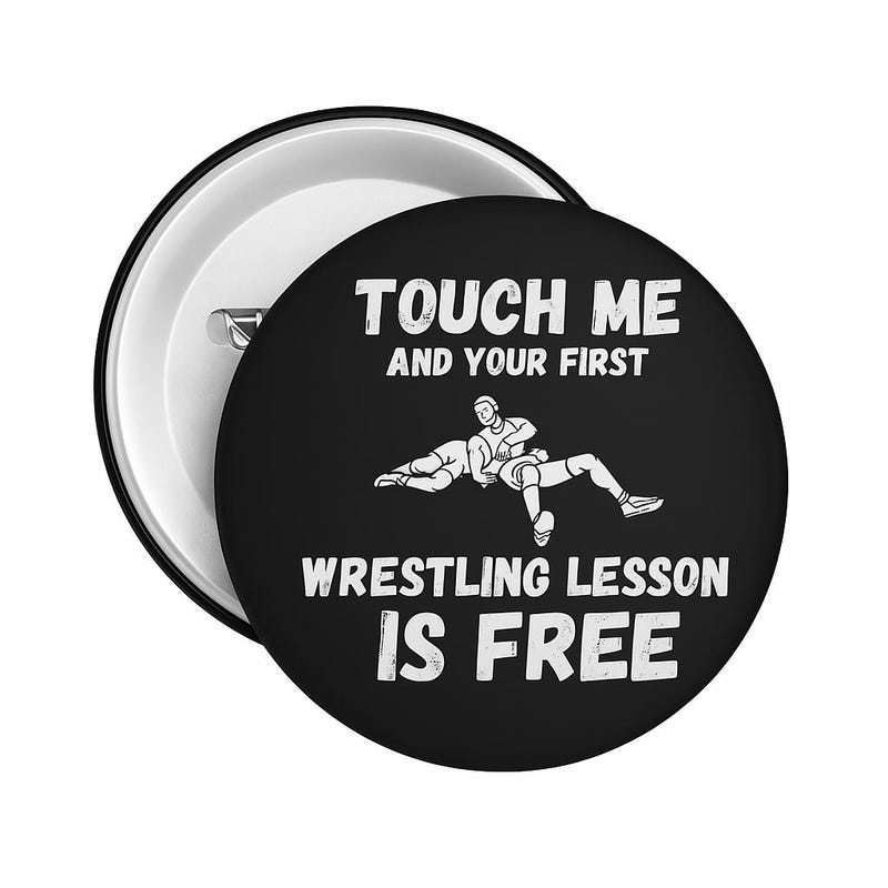 Female Wrestling Pin - Etsy
