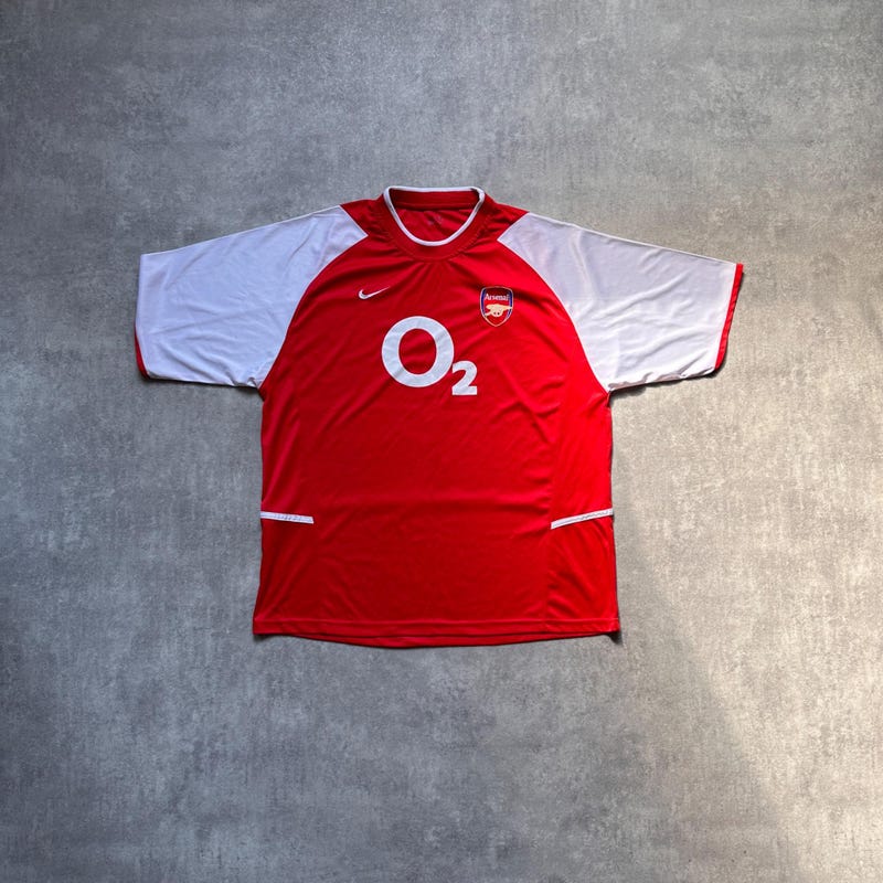 Arsenal O2 Jersey - Etsy