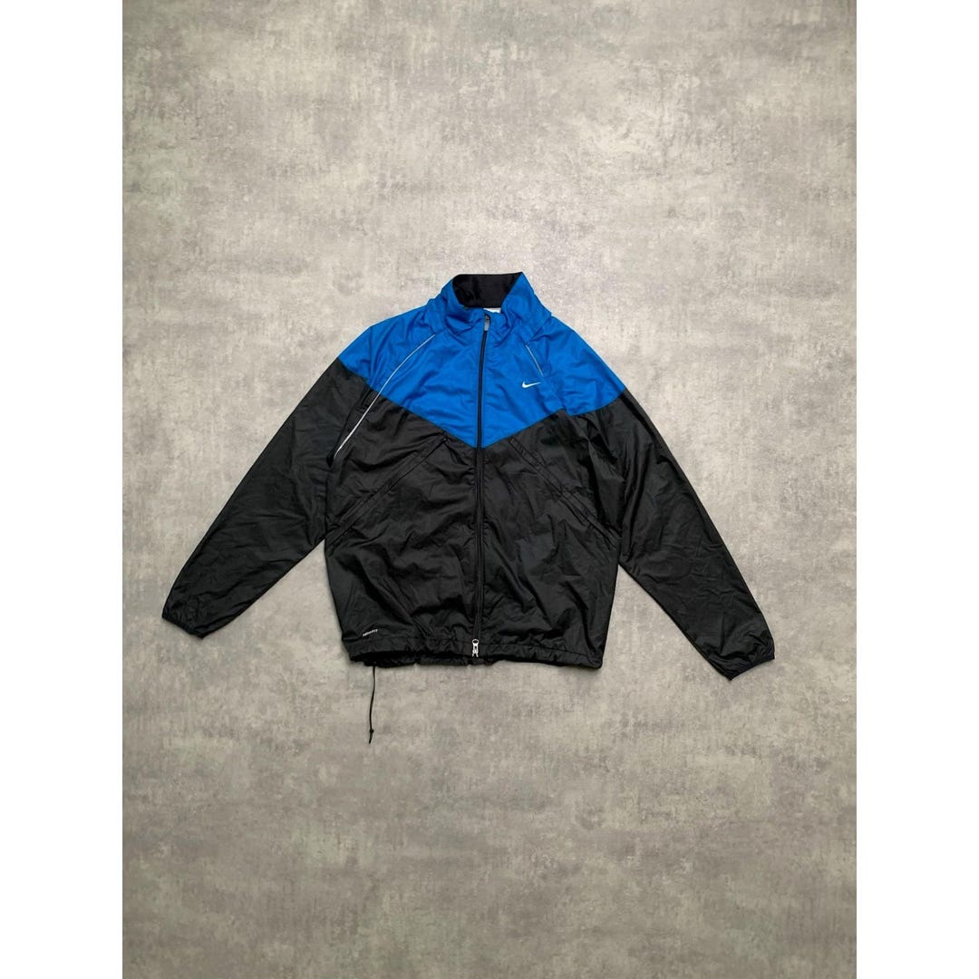 Nike 2 in 1 Light Zip Jacket / Vest Blue Dark Mens Size L Sportswear ...