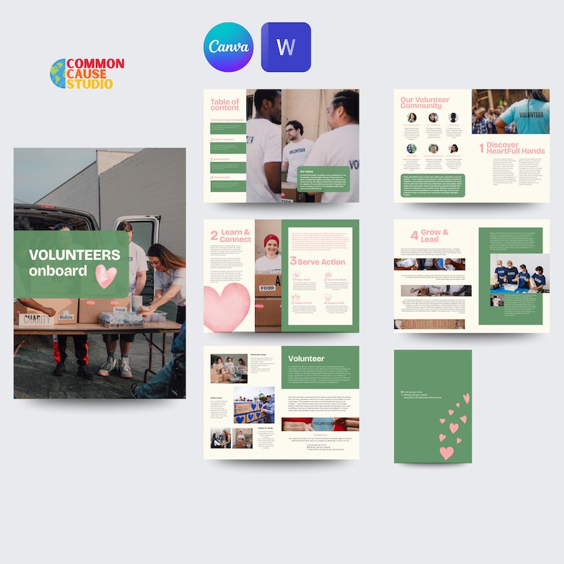 Digital Product | Volunteer Onboarding Template for Nonprofits ...