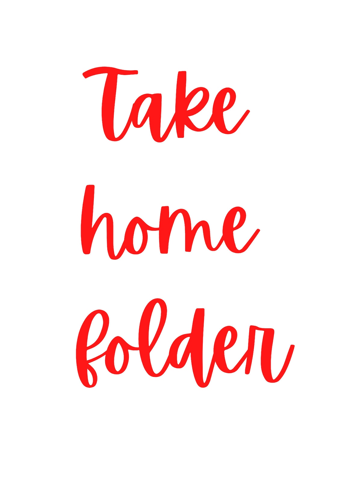 Student Folder Covers (includes Take Home Folder, Ketchup Folder, and ...