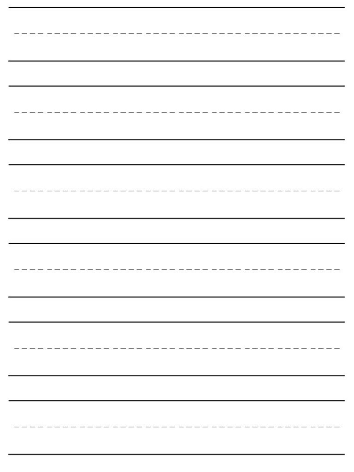 Lined Paper With Drawing Box for Elementary - Etsy