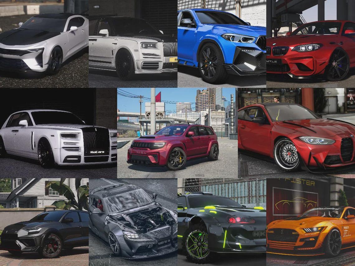 550+CARS | Custom Engine Sounds | Fivem Ready | Optimized | High ...