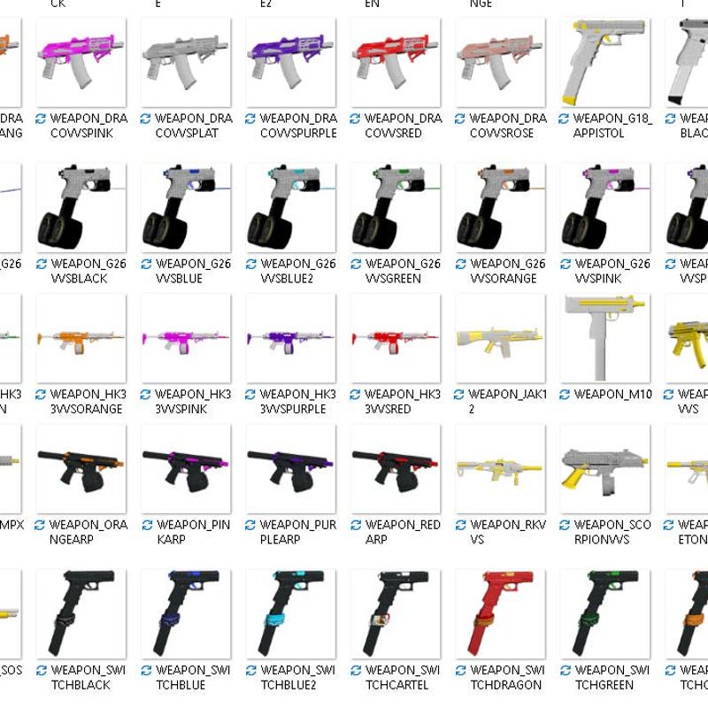 Weapons Packs Fivem - Etsy