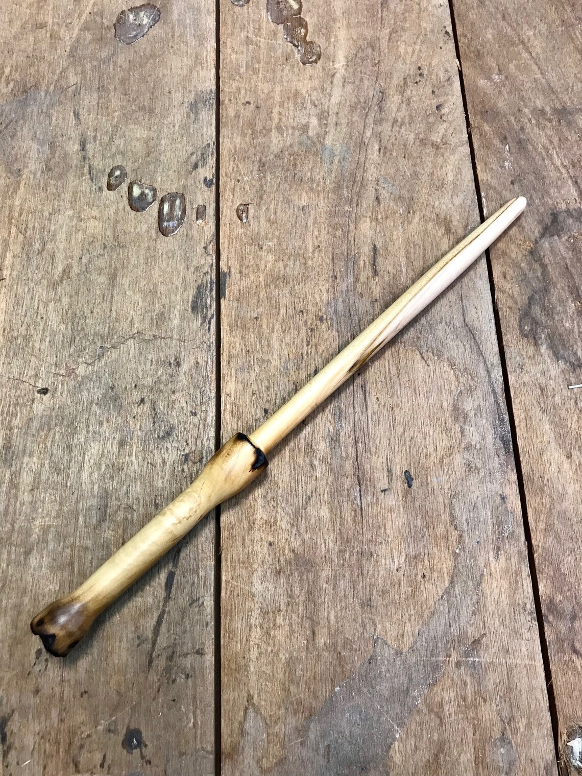 Hand made Wooden Magic Wand made from Norwegian Hard Maple | Etsy