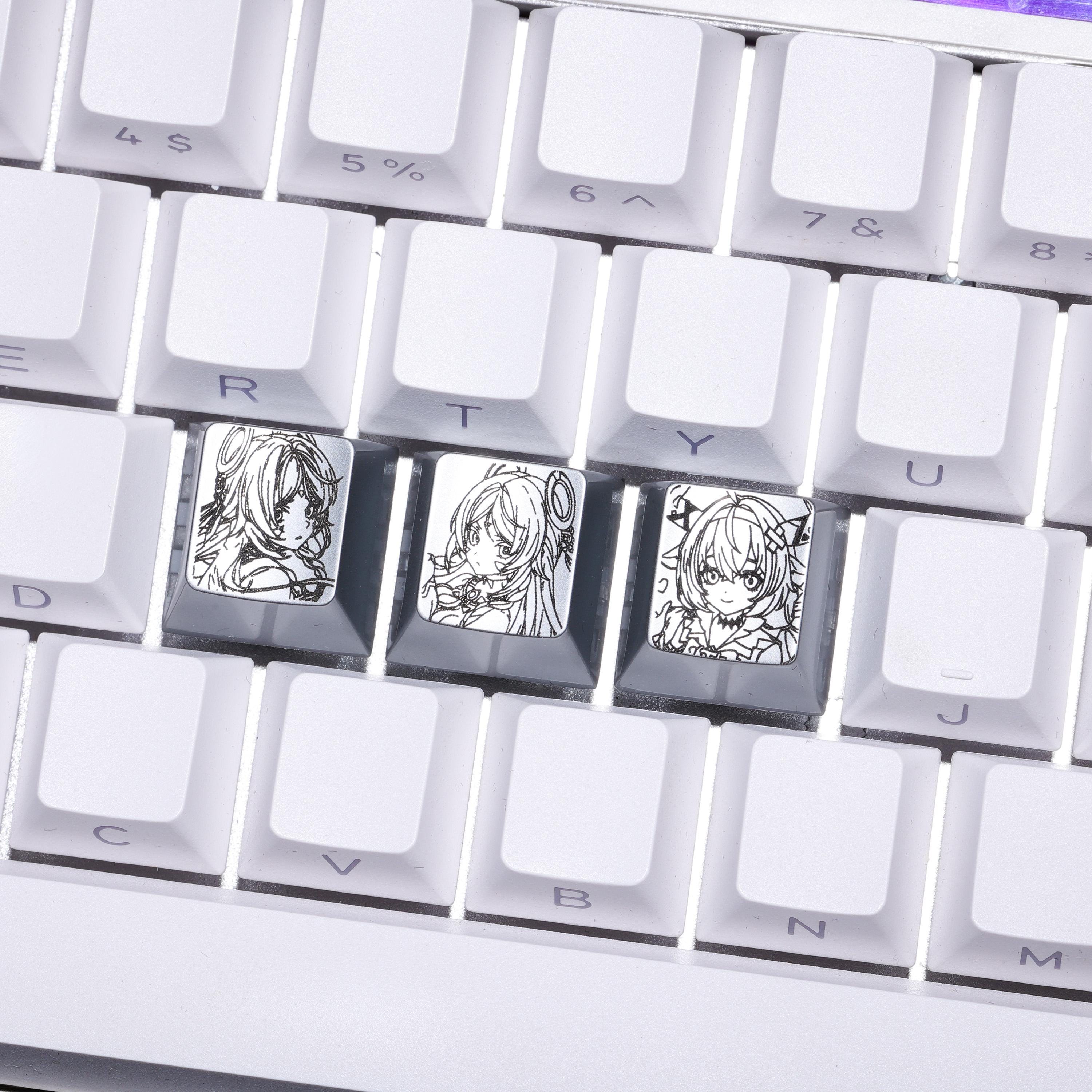 Genshin Impact Nata Metal Keycap Custom Laser Engraved Zinc Alloy ...