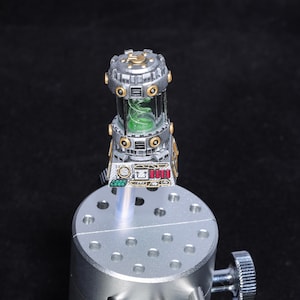 Biohazard Lab Capsule Keycap Handcrafted Resin Sci-fi Reactor Artisan ...
