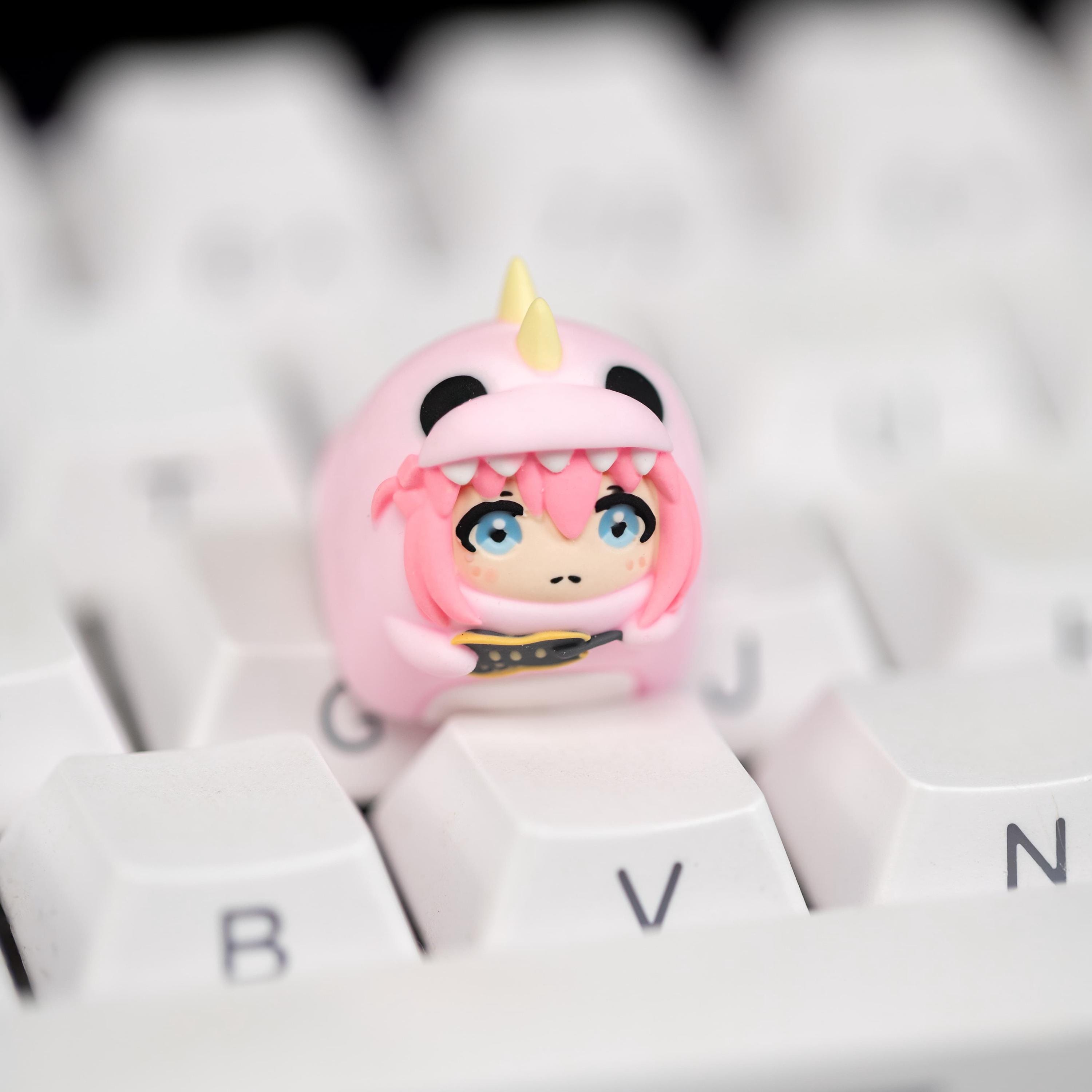 Anime Band Girl Keycap Set Chibi Kawaii Resin Artisan Keycaps for ...