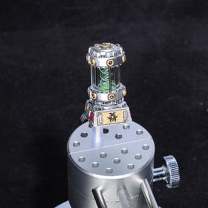 Biohazard Lab Capsule Keycap Handcrafted Resin Sci-fi Reactor Artisan ...