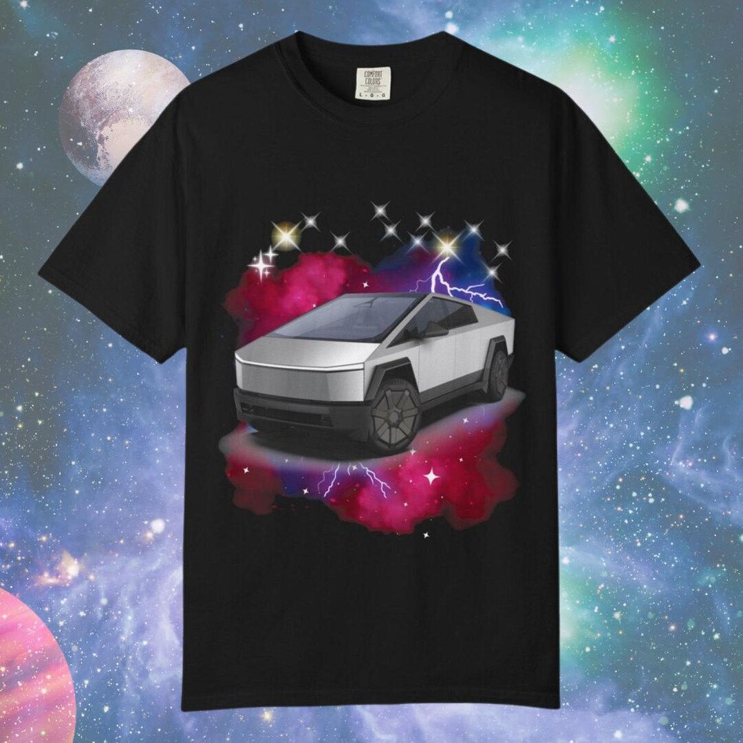 Cybertruck Deep Space Bootleg Style Unisex Tshirt - Tesla Lovers Tee - Etsy