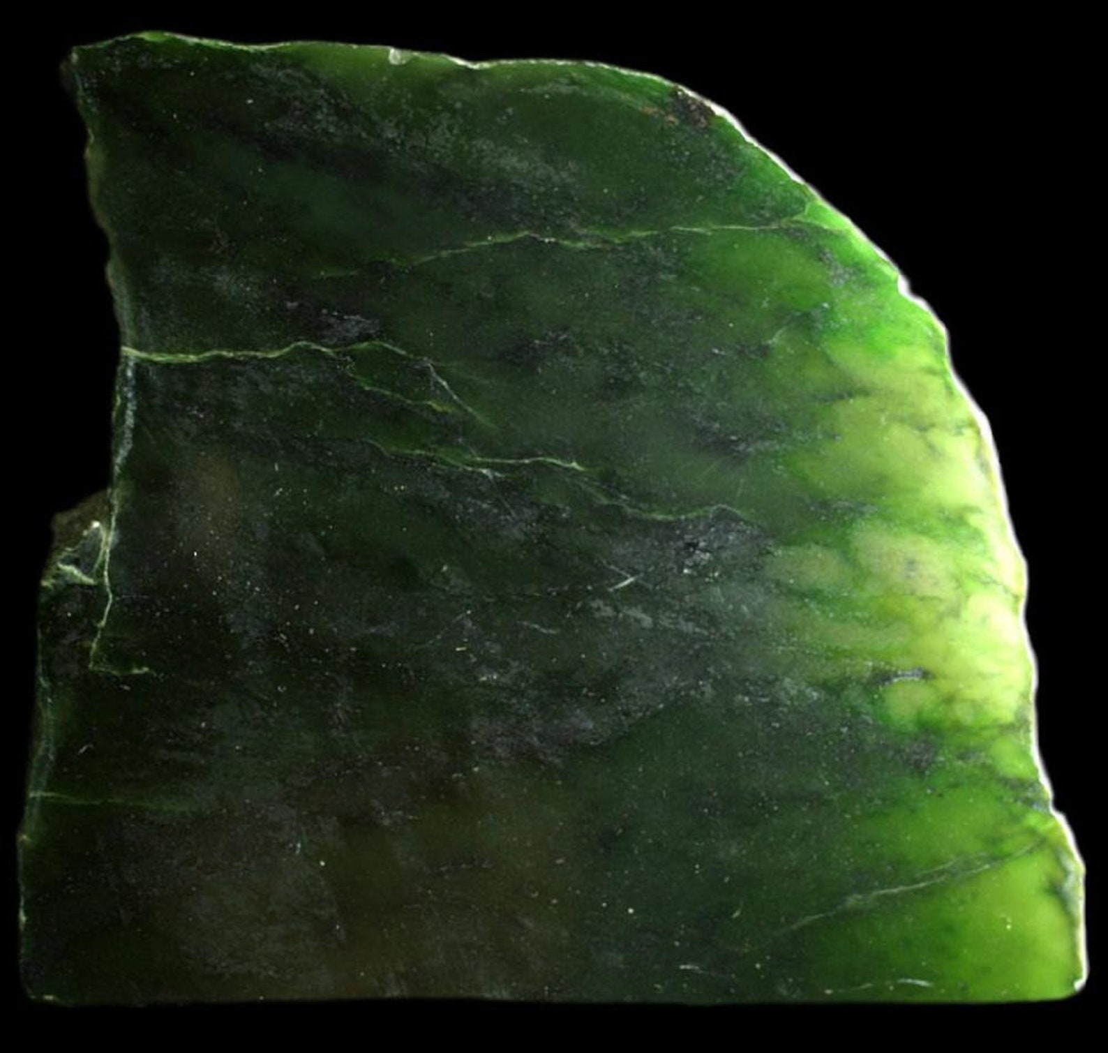 New Zealand Greenstone and Sterling Silver Ring - Etsy