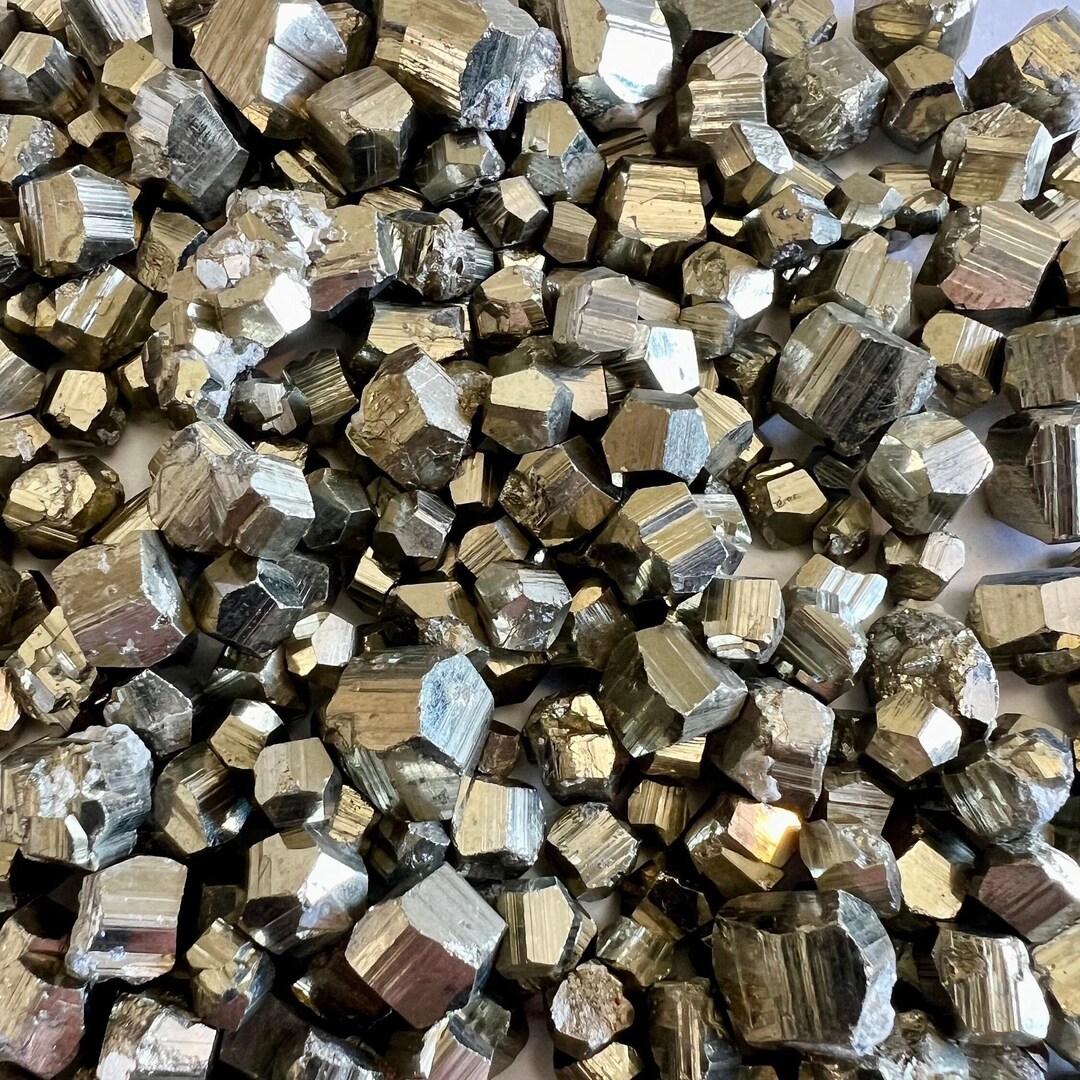 Pyrite Dodecahedrons, Raw Natural Pyrite Crystals - Etsy