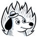 This is Fine SVG Meme Vector Funny Dog Meme in Fire Dog With A Hat - Etsy