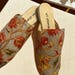 Embroidered Slippers, Pointed Mule, Short Heel Slipper, Hand-made Mule ...