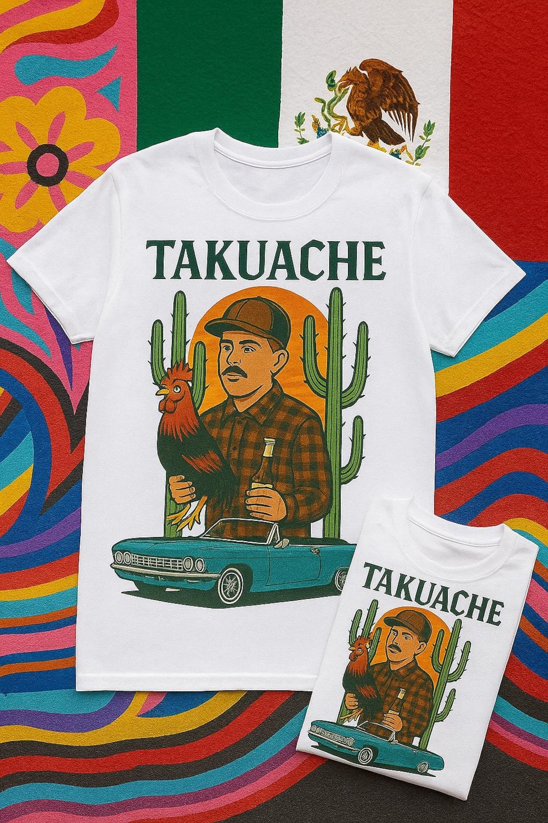 Takuache Graphic T-shirt | Fun Casual Wear, Unique Gift for Friends ...