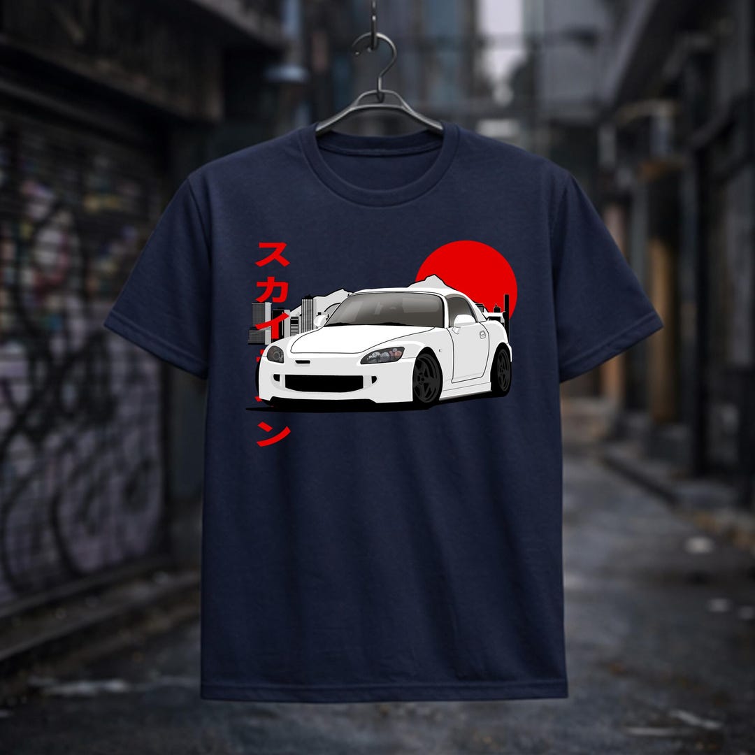High-rev JDM Roadster T-shirt | Lightweight Sports Car Graphic Tee ...