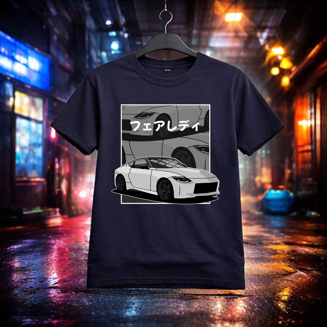 Nissan 400Z Shirt, Fairlady Z RZ34 Tee, 400Z Nismo Style, Modern JDM ...
