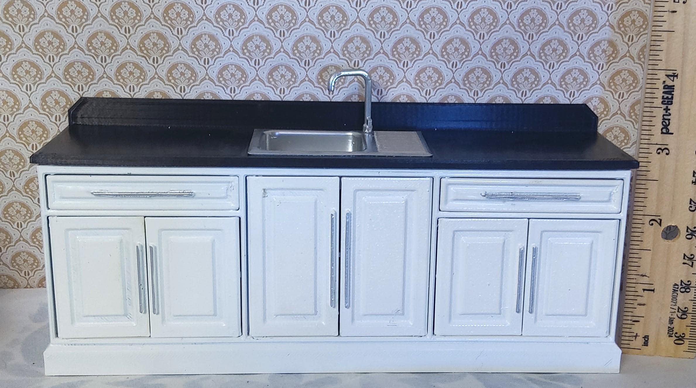Miniature Dollhouse Kitchen 1:12 - Etsy