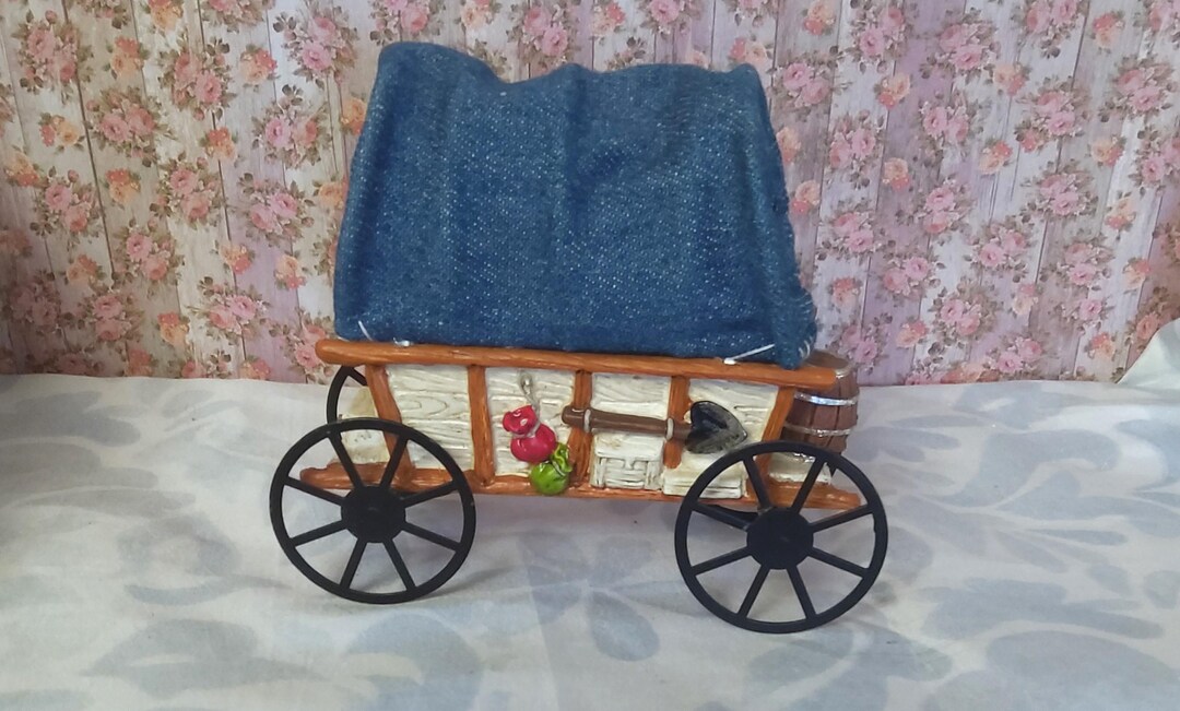 Cute Miniature Covered Wagon, Dollhouse, Collectors, Decor - Etsy