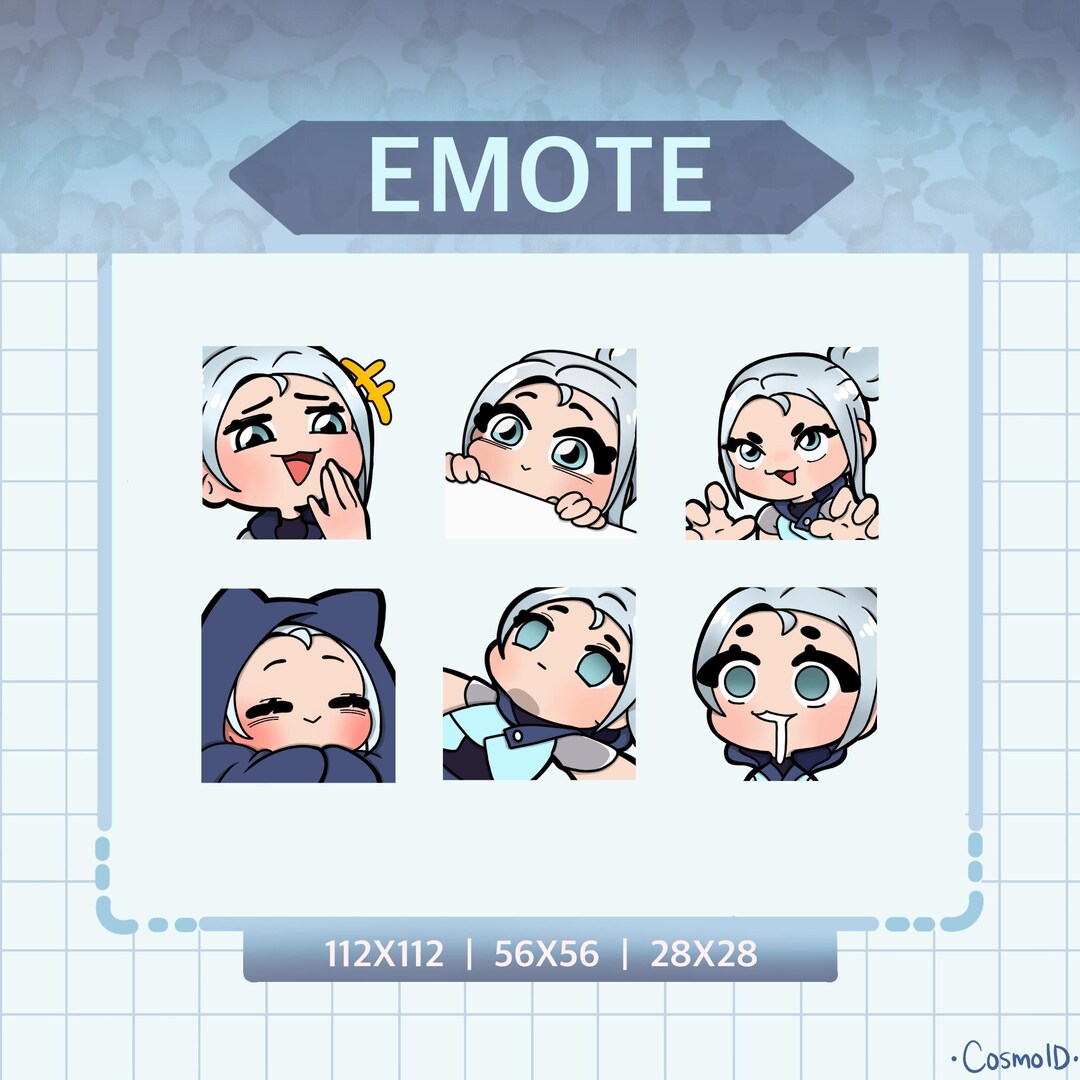 6 Valorant Jett Emotes, Discord Emotes, Valorant Emotes, Streaming ...