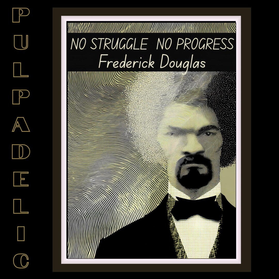 Frederick Douglass Quote Print, Empowering Office Wall Art (digital ...