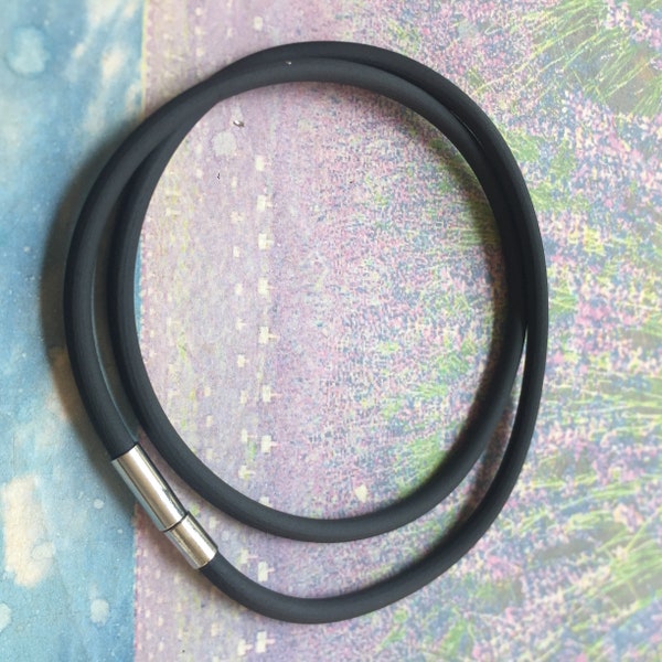 Rubber Necklace - Etsy
