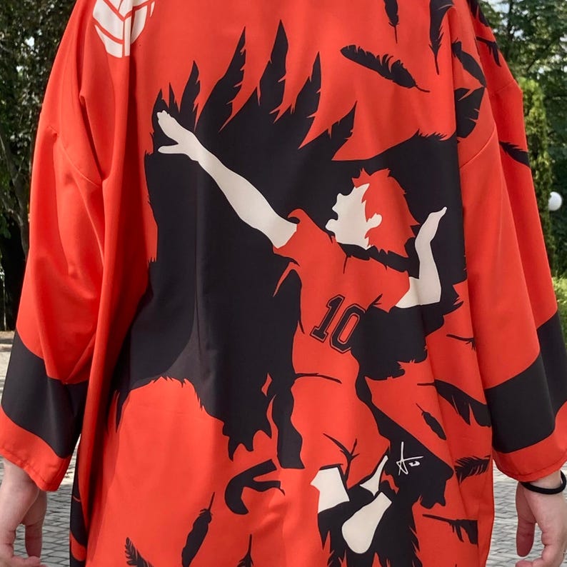 Haikyuu!! Haori – Kimono Jacket Inspired by Shoyo Hinata | Volleyball ...