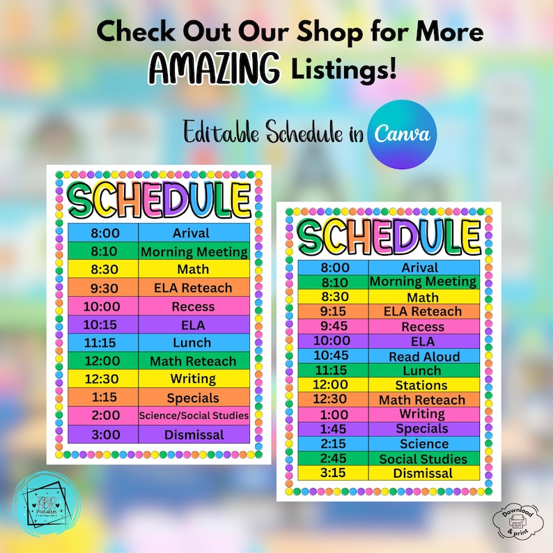 Classroom Posters for Teachers CHAMPS Behavior Management and Positive ...